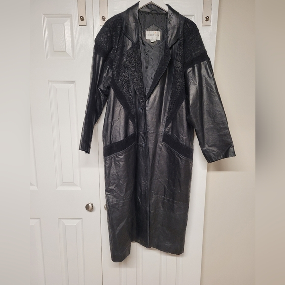 Charles Klein | Jackets & Coats | Vintage Charles Klein Leather Jacket ...